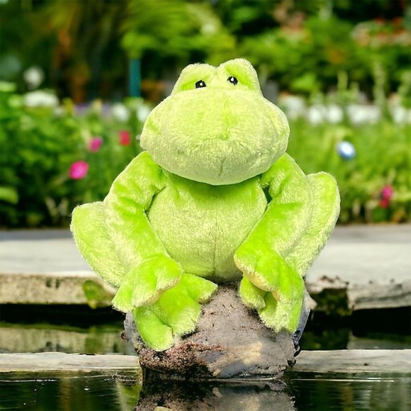 Gund | Toys | Baby Gund Plush Green Frog Chubbles Stuffed Animal Toy ...